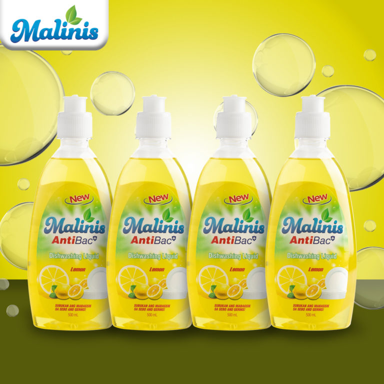 Malinis Dishwashing Liquid (Lemon) - Dizon Farms Delivers